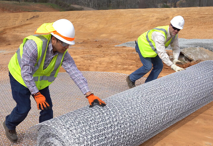 Designing a geogrid for stabilisation